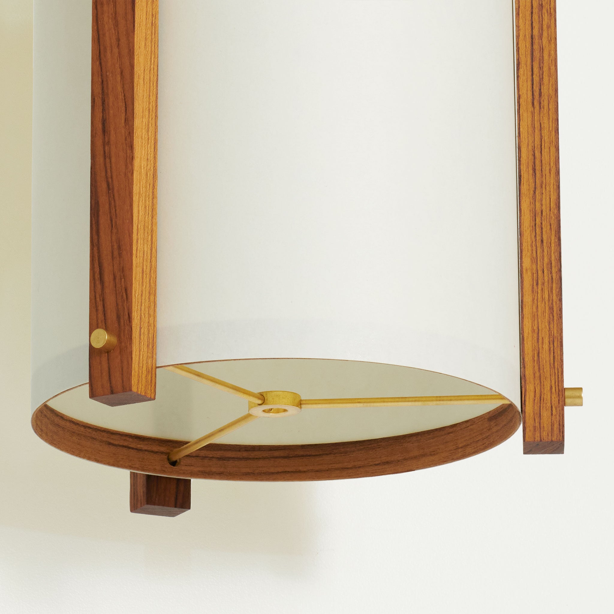 Japanese Mid-Century Teak Ceiling Light – James Mankoff Design